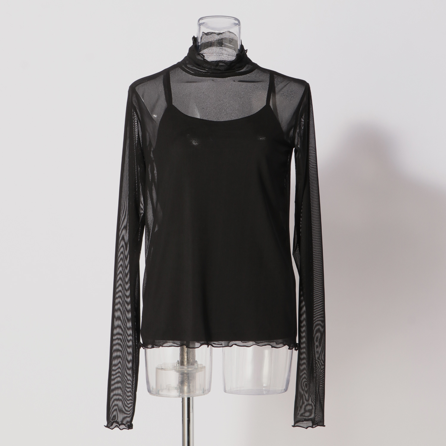 SOLID NET INNER ブラウス｜VIVIENNE TAM（ヴィヴィアンタム）公式オンラインストア